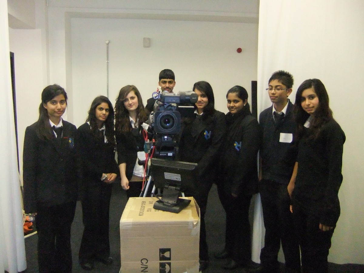 Rooks Heath School Sky TV Studio Experience